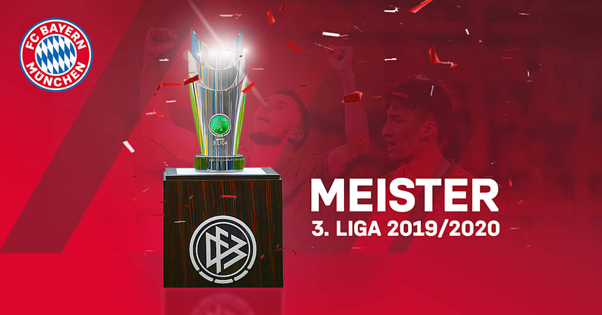 Bayern Reserves crowned third division champions