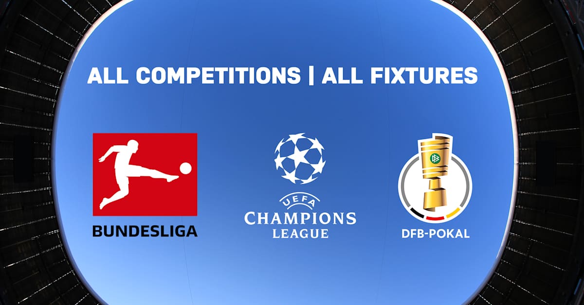 Overview of games at the Allianz Arena