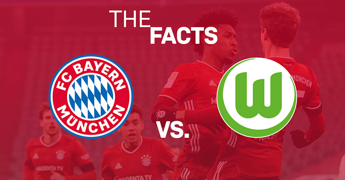 7 facts on FC Bayern v Wolfsburg