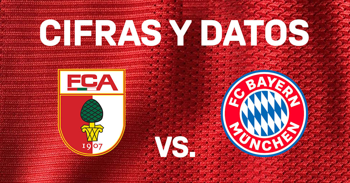FC Augsburg vs. FC Bayern: 5 cifras y datos