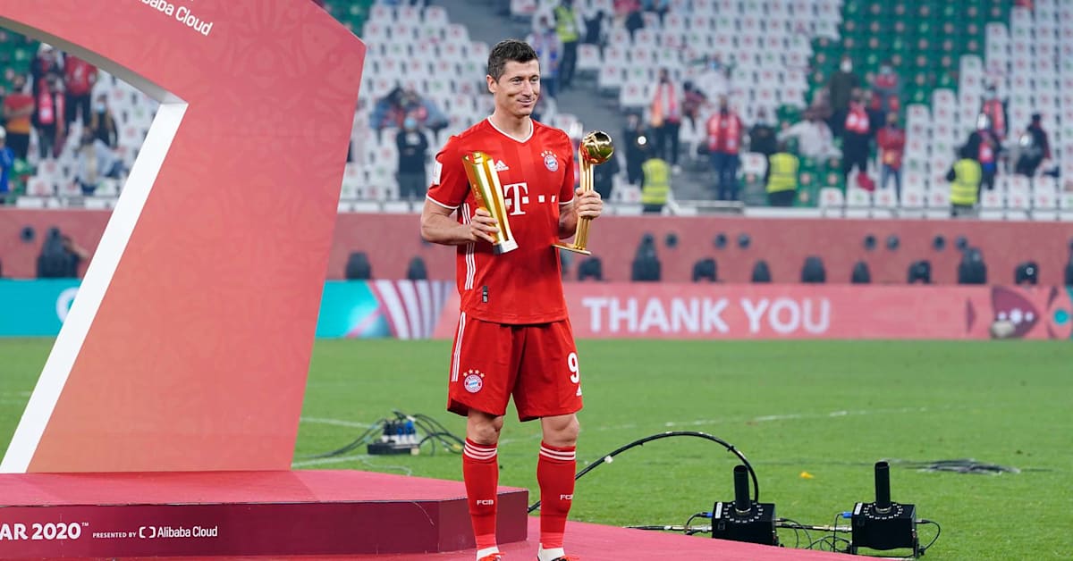 Four trophies for Lewandowski
