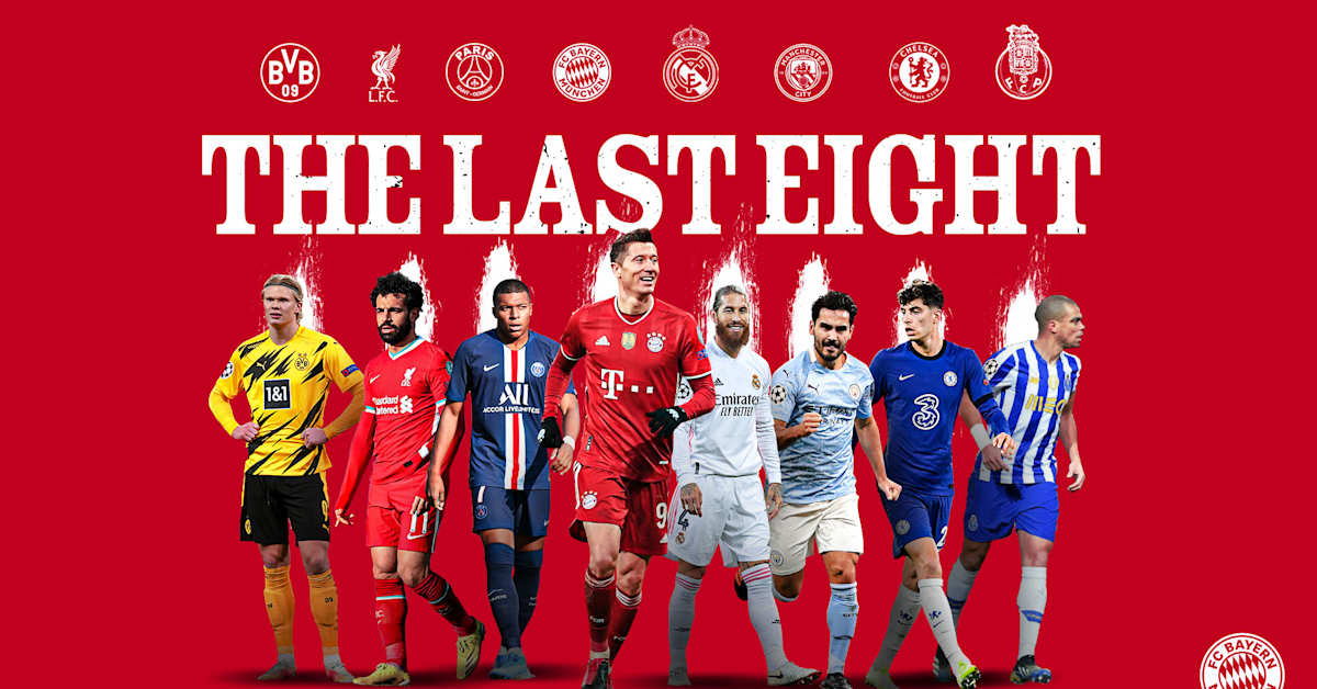 UCL Last Eight: Bayern's possible opponents