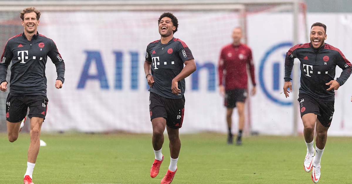 Gallery: Bayern's final training before the Supercup in Dortmund