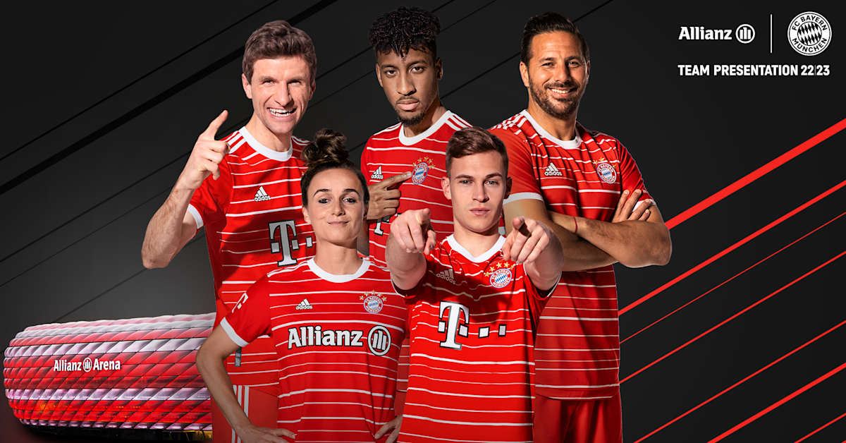 Allianz FC Bayern Team Presentation 2022/23: Team presentation ...