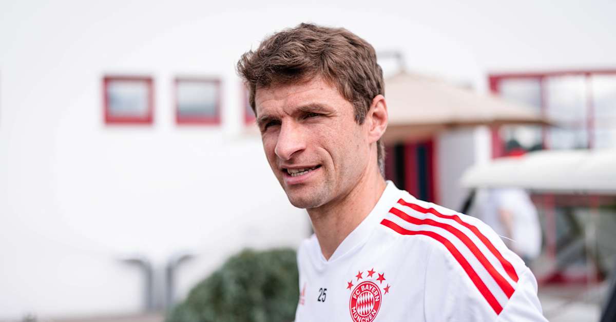 Thomas Müller starts team training ahead of schedule