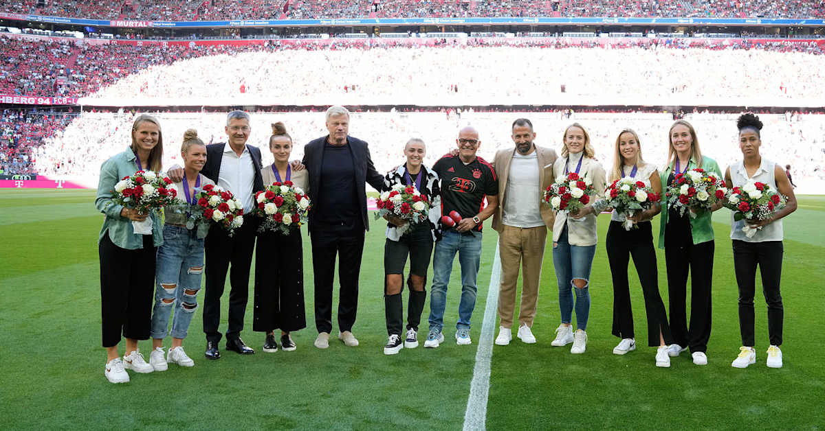 Hainer, Kahn & Salihamidžić honour EURO heroes & Copa winner