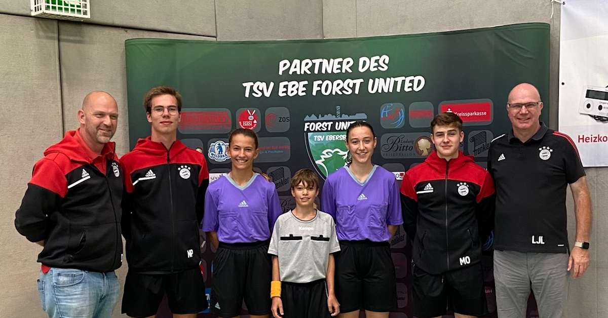 FCBH Jung- und Junior-Schiedsrichter im Einsatz