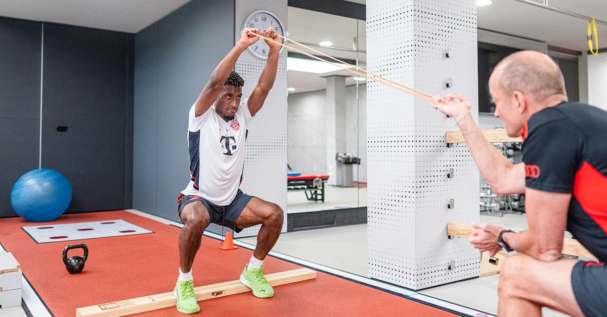 Gallery: Kingsley Coman working on his comeback at FC Bayern
