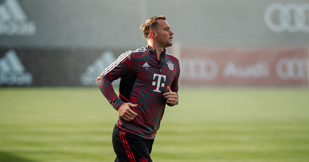 Neuer starts running, Sane & Hernandez train alone