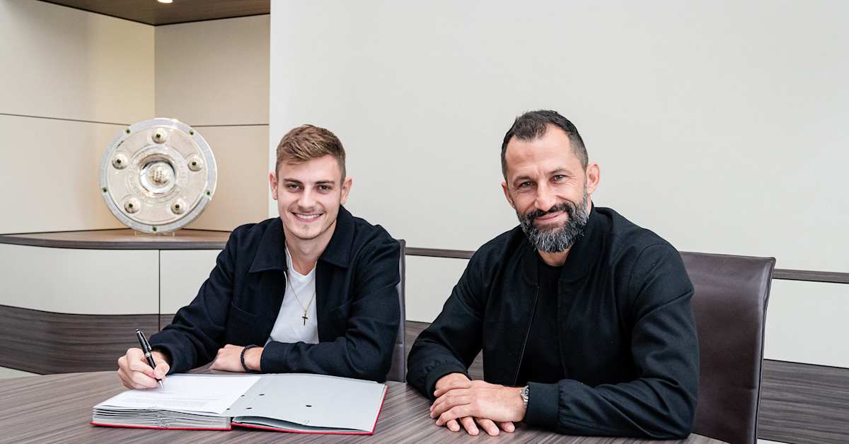 Video: Josip Stanišić and Hasan Salihamidžić on the defender's new contract
