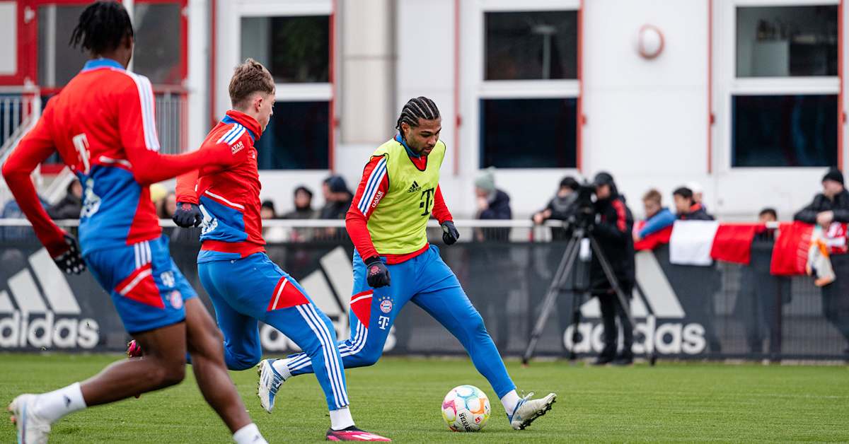 Video: Das öffentliche Bayern-Training nach Wolfsburg