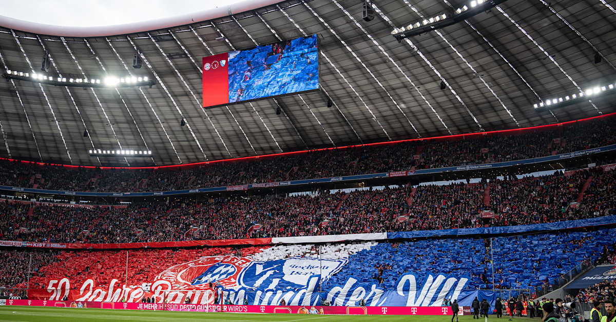Choreo zu 50 Jahre Fanfreundschaft mit Bochum | FC Bayern