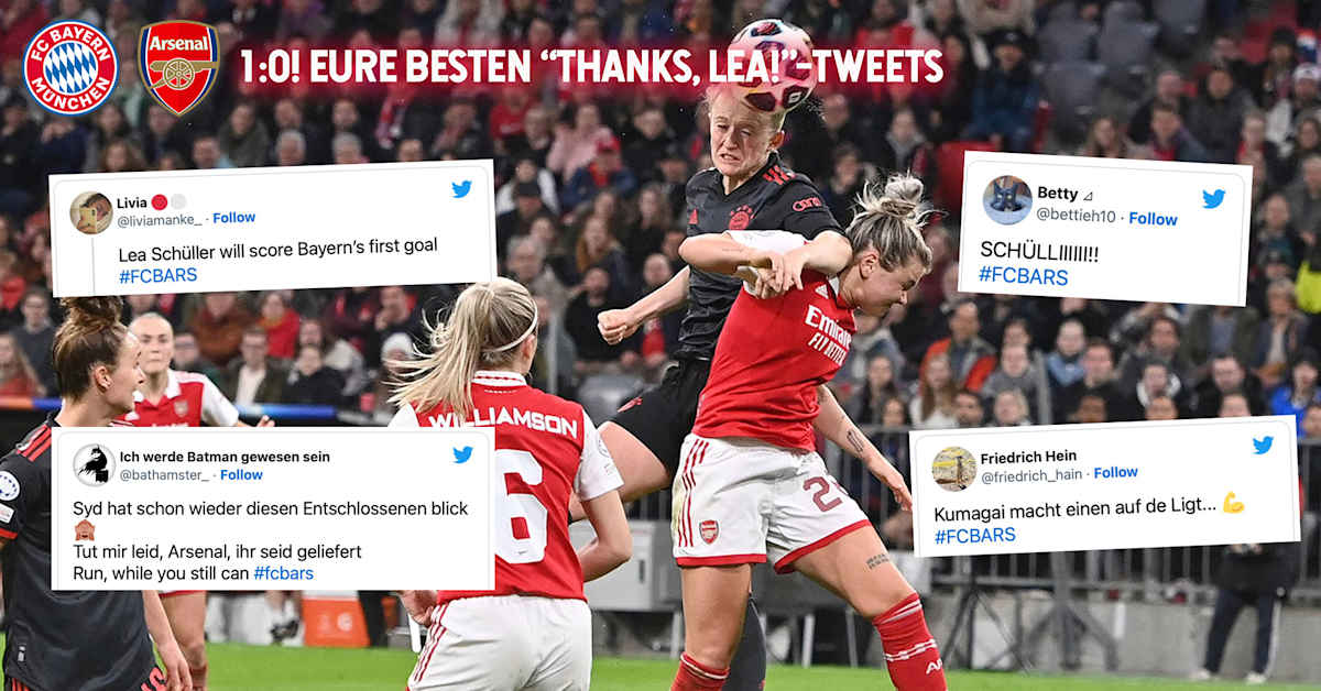 1:0! Eure besten "Thanks, Lea!"-Tweets