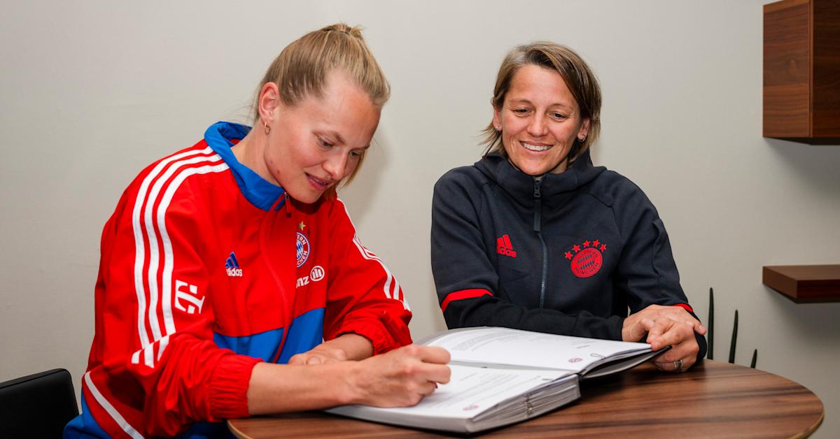 Contract extended: Maxi Rall staying at FC Bayern