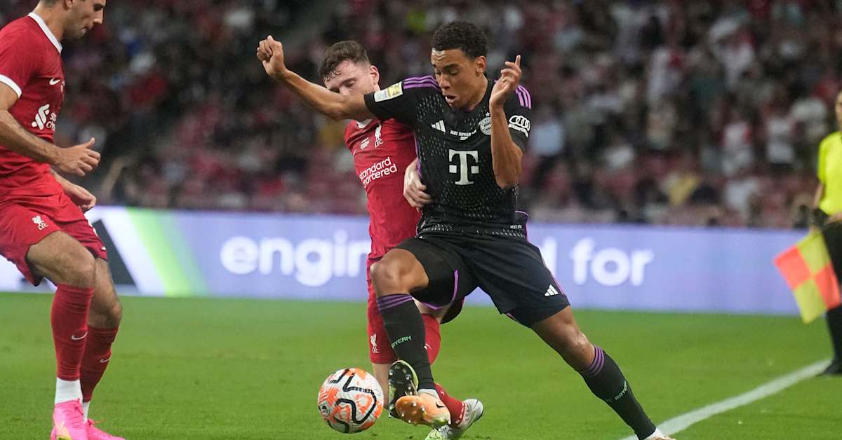 Line-ups: Liverpool vs. FC Bayern - Singapore Trophy 23/24