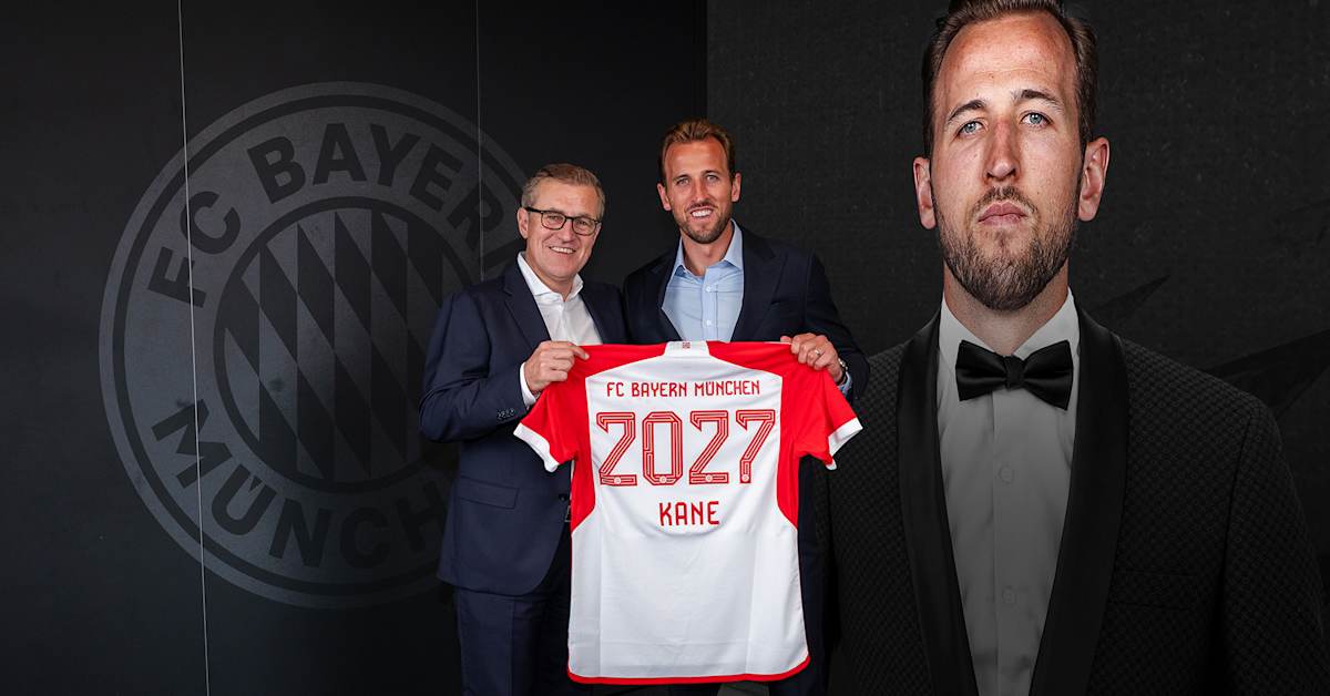 Cambio desde la Premier League: El FC Bayern ficha a Harry Kane