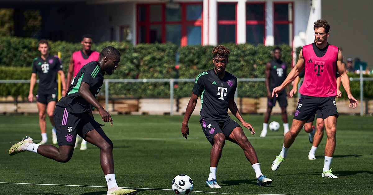Video: Bayern's open training session on Tuesday
