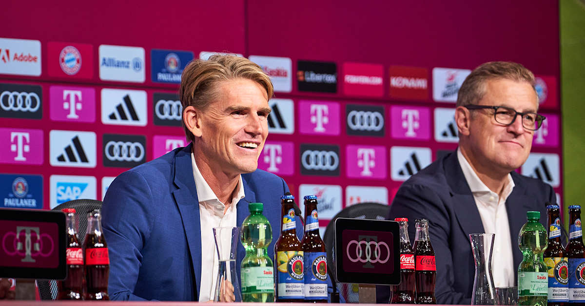 Liveticker: Vorstellung von Christoph Freund | FC Bayern