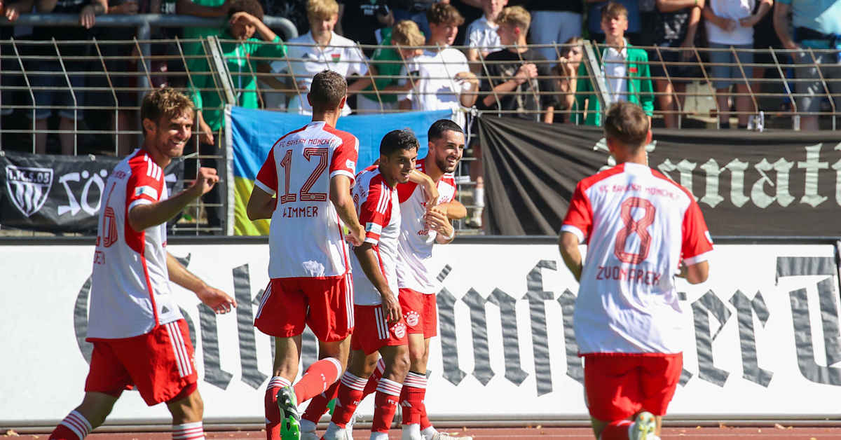 Spielbericht Regionalliga Bayern: 1. FC Schweinfurt 05- FC Bayern Amateure