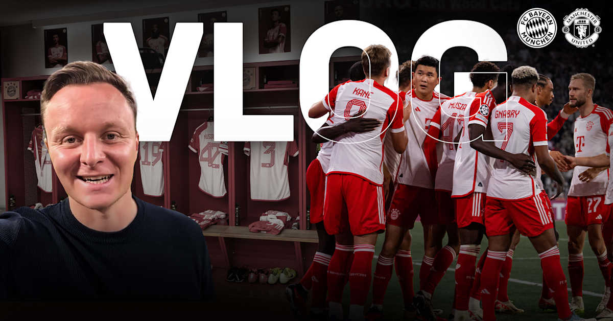 Behind the scenes of the Champions League game vs. Manchester United