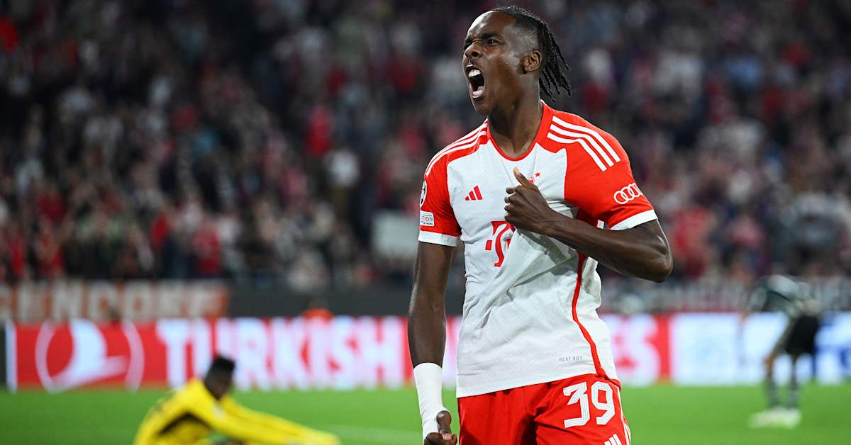 Video: Mathys Tel wins FC Bayern Goal of the Month for September 2023