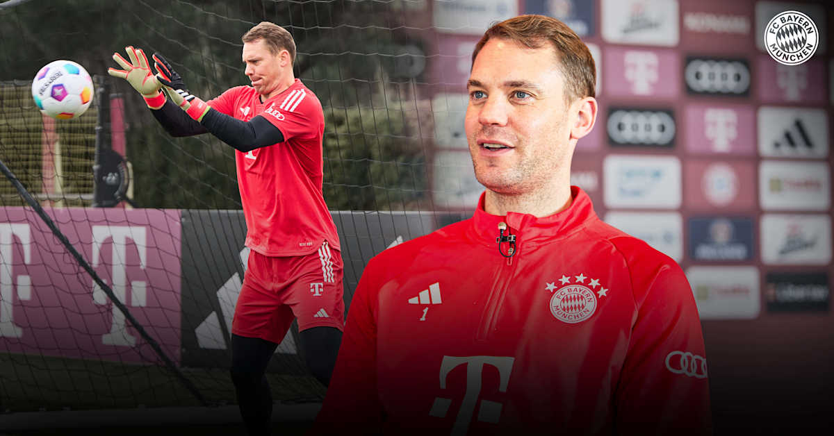 Video: Interview with Manuel Neuer at Bayern training camp in Faro