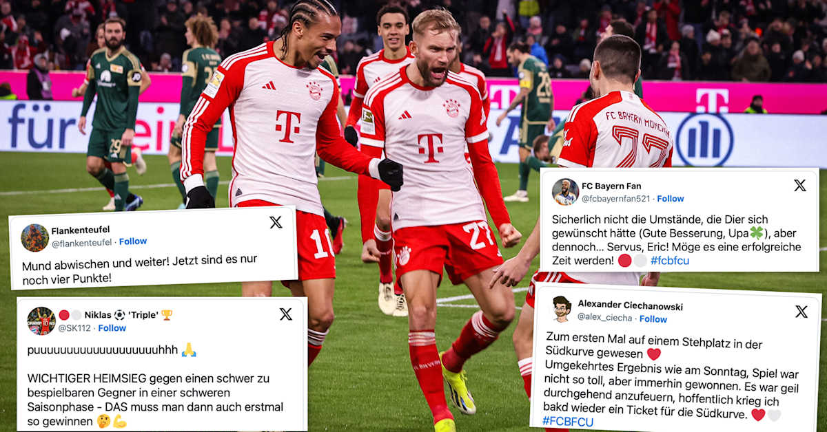 1:0! Eure Tweets zum „Reaktion gezeigt“-Dreier gegen Union