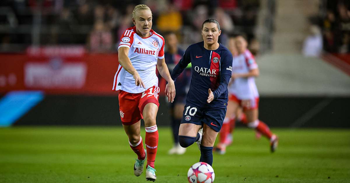 Match report: FC Bayern Women vs. Paris Saint-Germain, Champions League ...