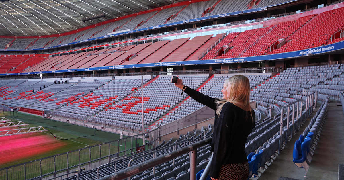 Allianz Arena: FC Bayern Museum + Arena View Tour