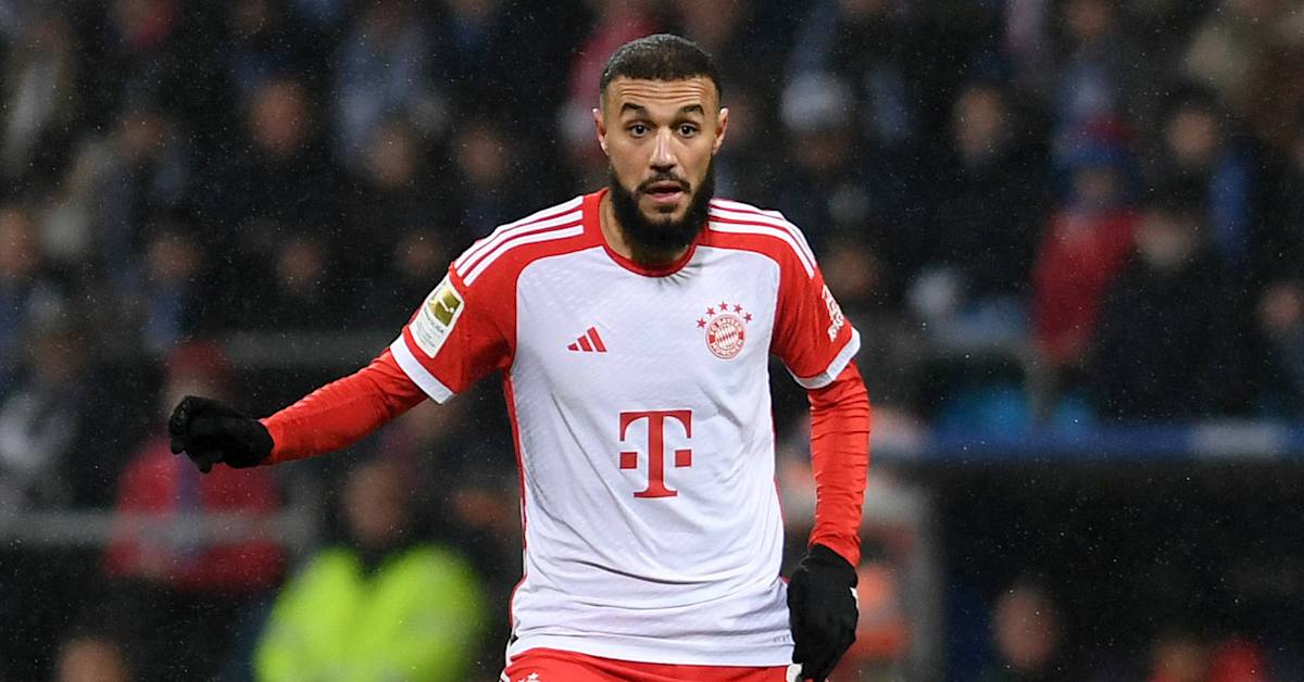 Mazraoui forced off early after taking a knock | FC Bayern