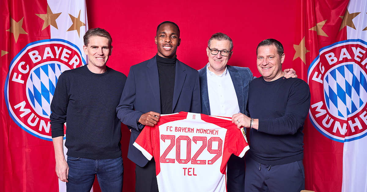 Interviews: Vertragsverlängerung von Mathys Tel beim FC Bayern