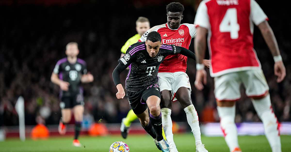Video highlights: Arsenal 2-2 Bayern, Champions League quarter-final ...