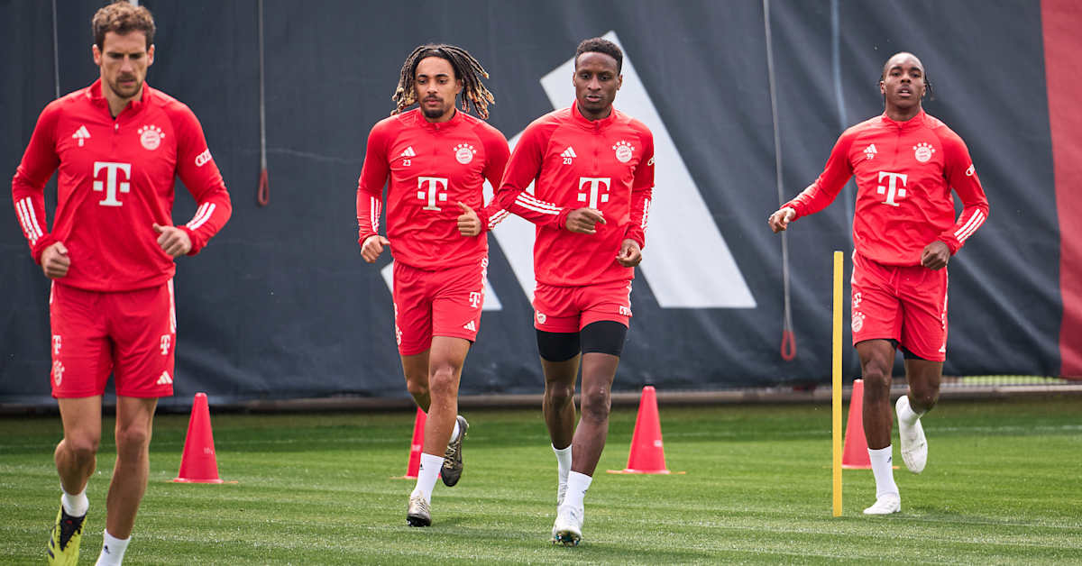 Sacha Boey und Bouna Sarr zurück im Mannschaftstraining I FC Bayern