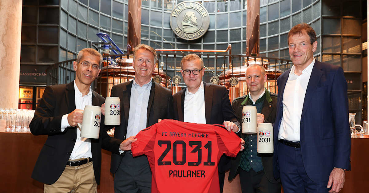 FC Bayern and Paulaner extend partnership until 2031