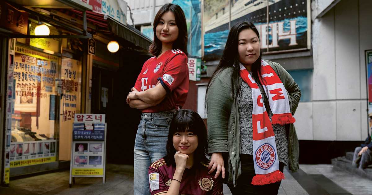 Visita al club de fans del FC Bayern "Red Light Korea"
