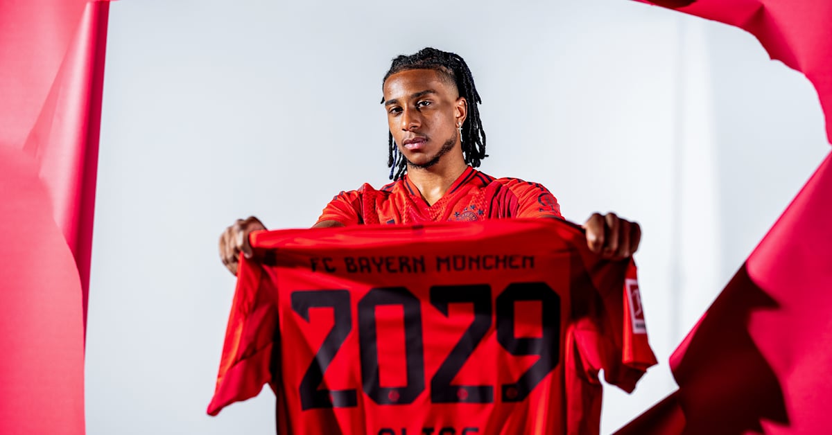 Gallery: The first photos of Michael Olise at Bayern