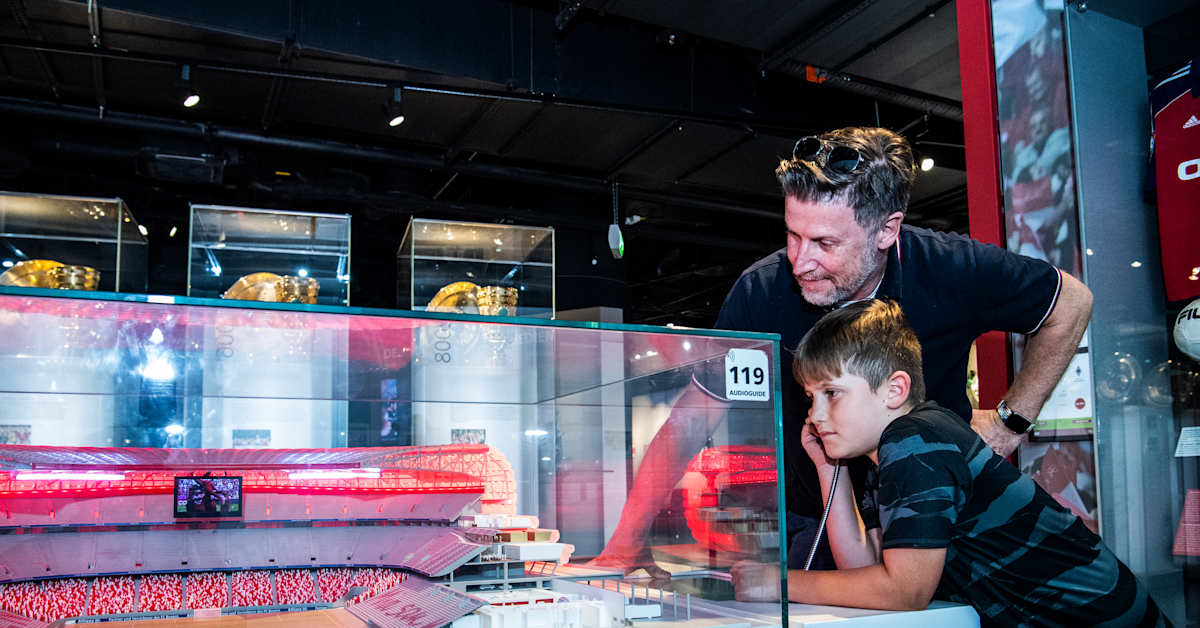 Overview of the FC Bayern Museum