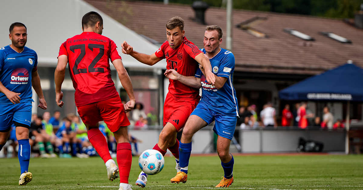 Re-live FC Rottach-Egern vs. FC Bayern: The match in full
