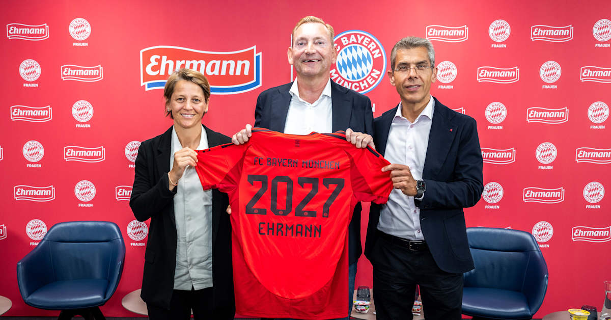 FC Bayern Women launch partnership with Ehrmann