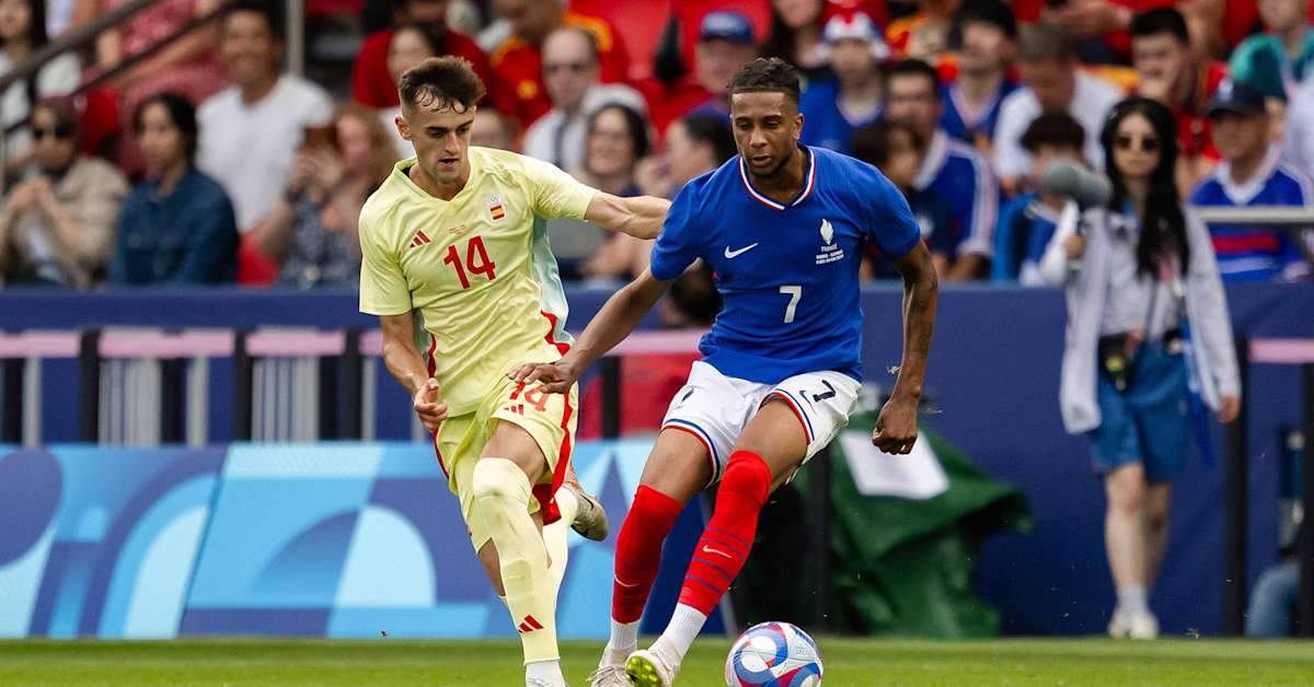 Plata olímpica para Olise tras la final perdida contra España