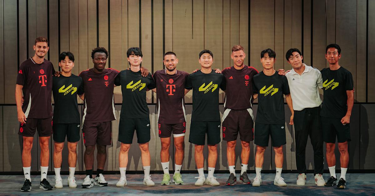 Video: Jokgu and football tennis with Kimmich, Stanišić, Guerreiro and ...