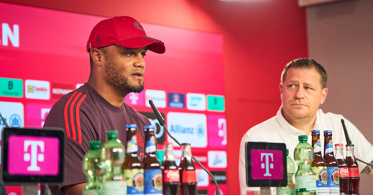 Video: Pressetalk mit Kompany & Eberl vor SSV Ulm vs. FC Bayern