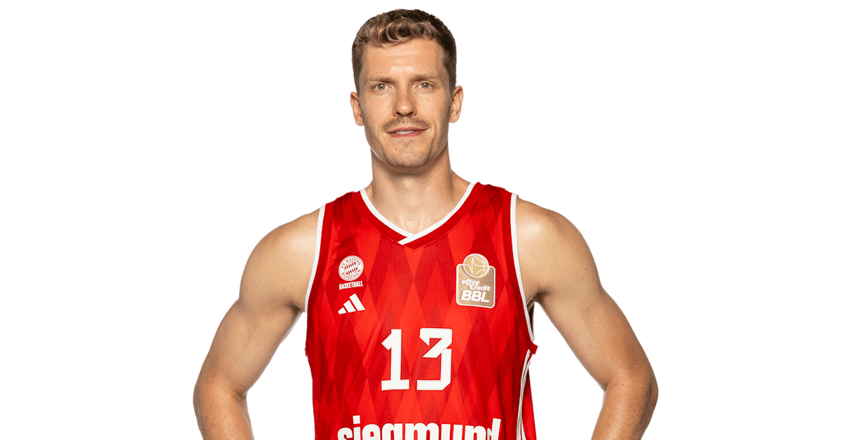 FC Bayern Basketball Spieler-Gebärde: Andreas Obst