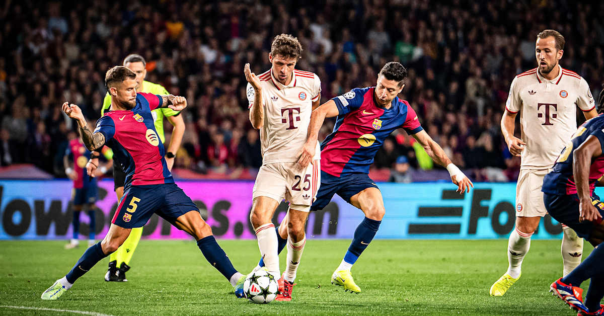 Match report: Champions League, FC Barcelona v FC Bayern