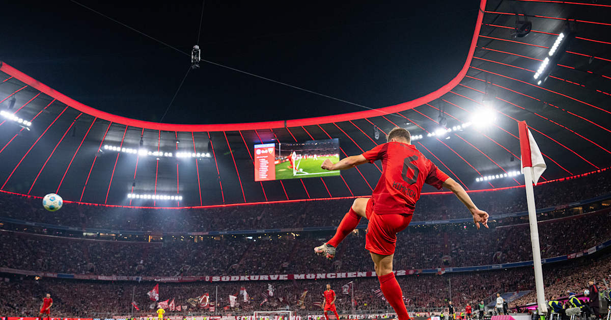 DFB-Pokal-Achtelfinale FC Bayern - Leverkusen Allianz Arena