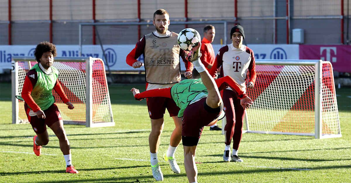 Galería: El día del Bayern antes del partido de CK contra el PSG en ...