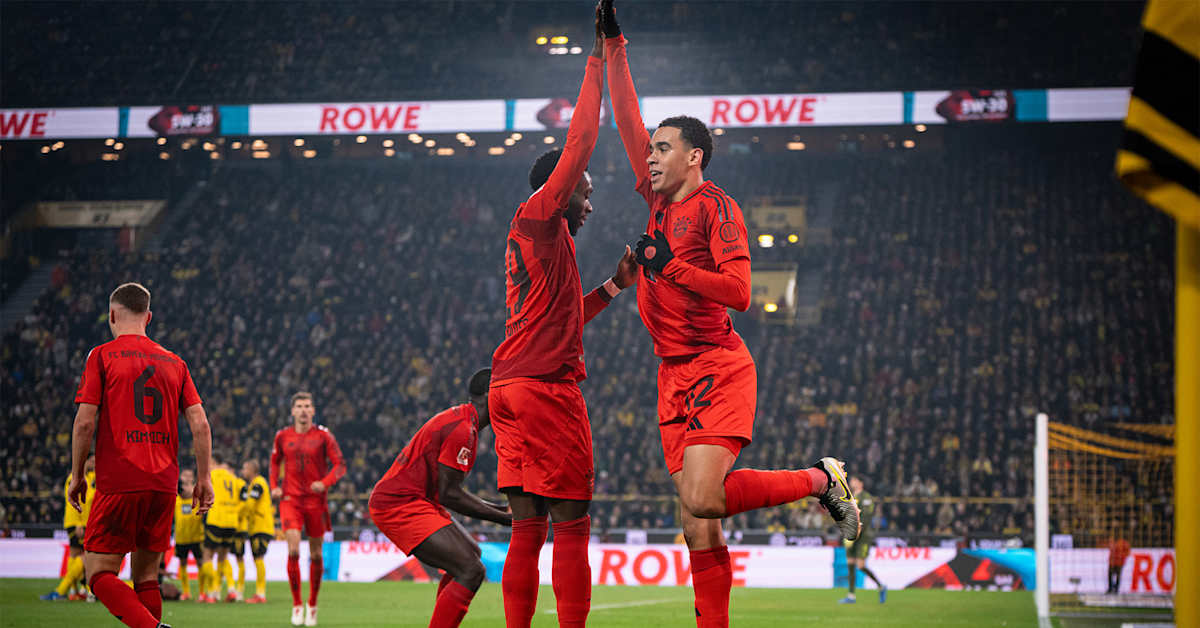 Spielbericht Borussia Dortmund - FC Bayern, Bundesliga