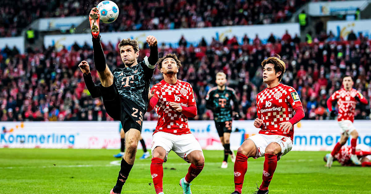 Line-ups: Mainz vs. FC Bayern - Bundesliga 24/25