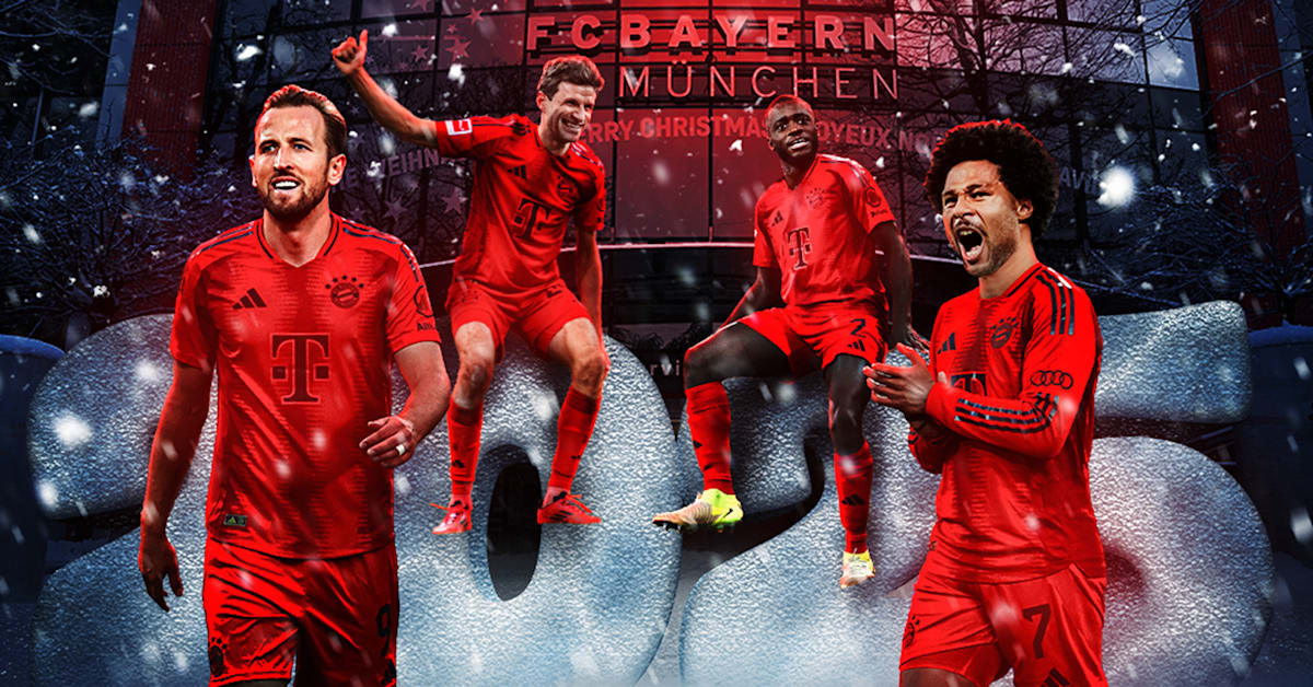 Der FC Bayern wünscht ein gutes neues Jahr!