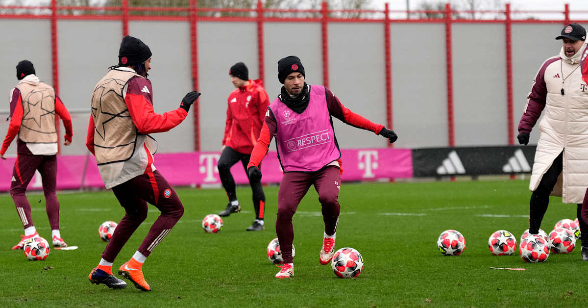 Video: Final training before FC Bayern vs. ŠK Slovan Bratislava